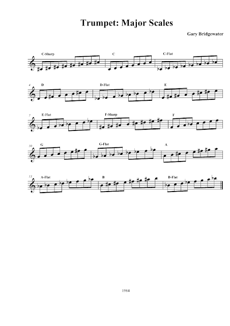 Trumpet: Trumpet: Major Scales